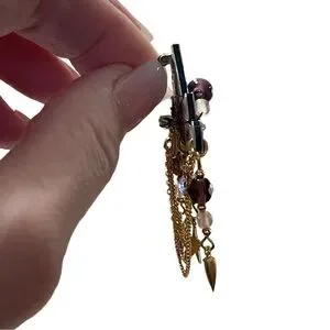 Liztech | Jewelry | Vintage Artisan Signed 996 Liztech Embellished Leaf ...